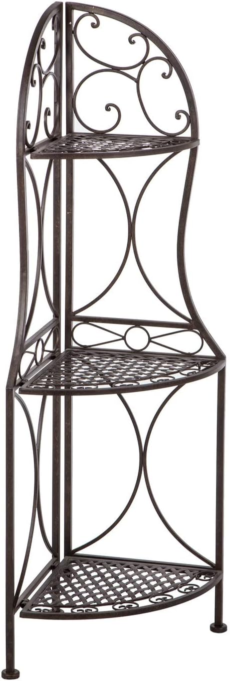 Amazon.com - Kings Brand Furniture Black / Walnut Kitchen Storage ...