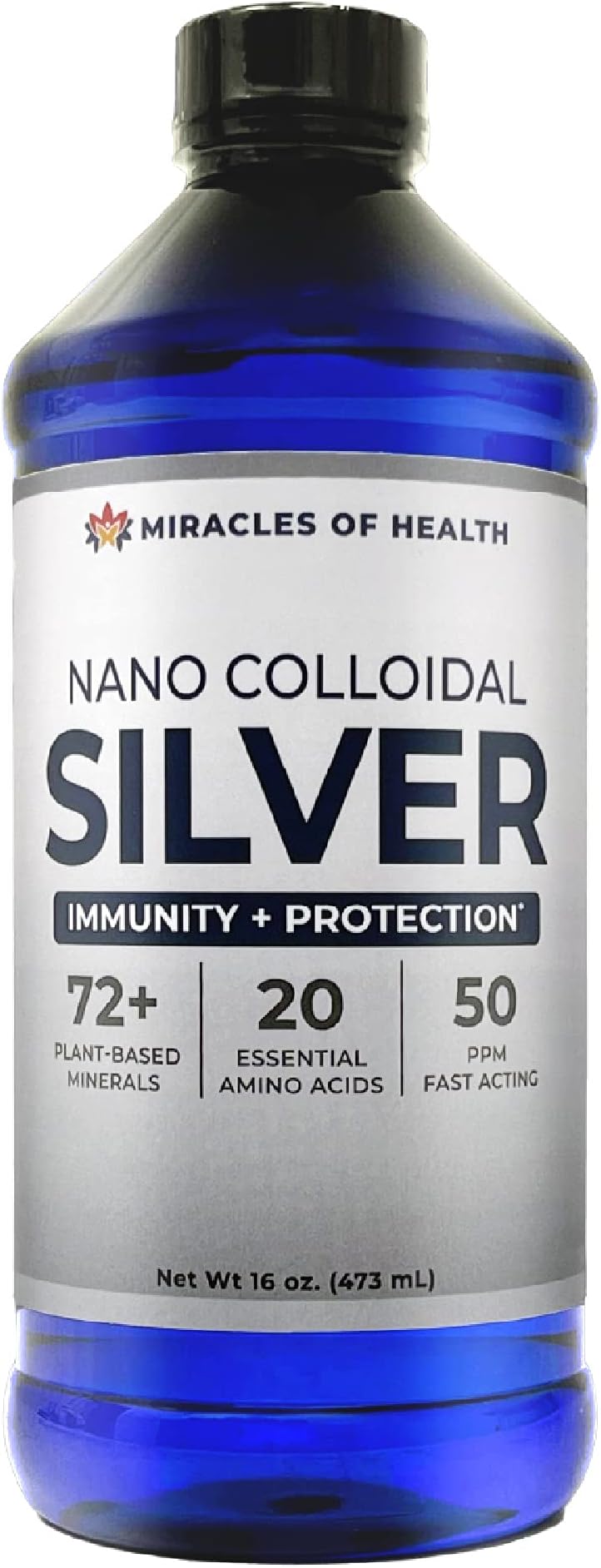 Amazon.com: Natural Path Silver Wings Colloidal Silver 500ppm (2,500mcg ...