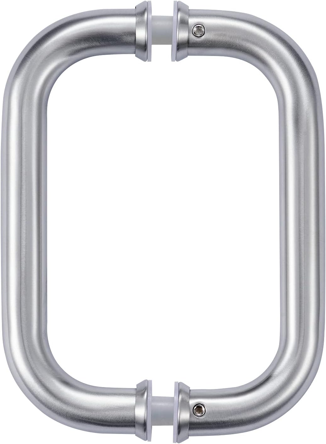 Dynasty Hardware 8" Back to Back Tubular Shower Door Pull for Frameless ...