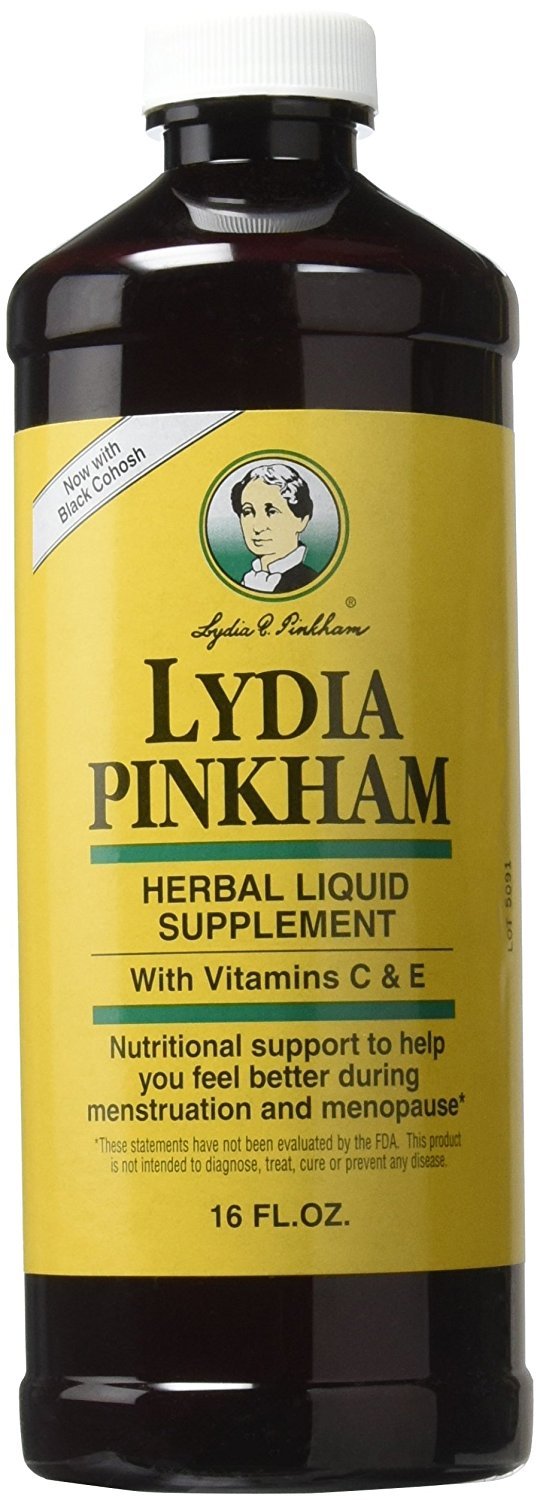 Amazon.com: Lydia Pinkham Liquid Herbal Supplement for Menstruation and ...