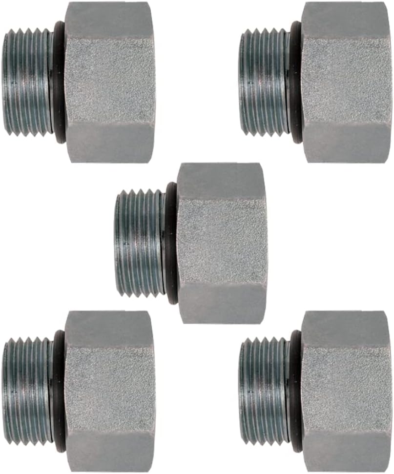 Amazon.com: #8 SAE/ORB Male x #6 SAE/ORB Female Straight Joiner ...