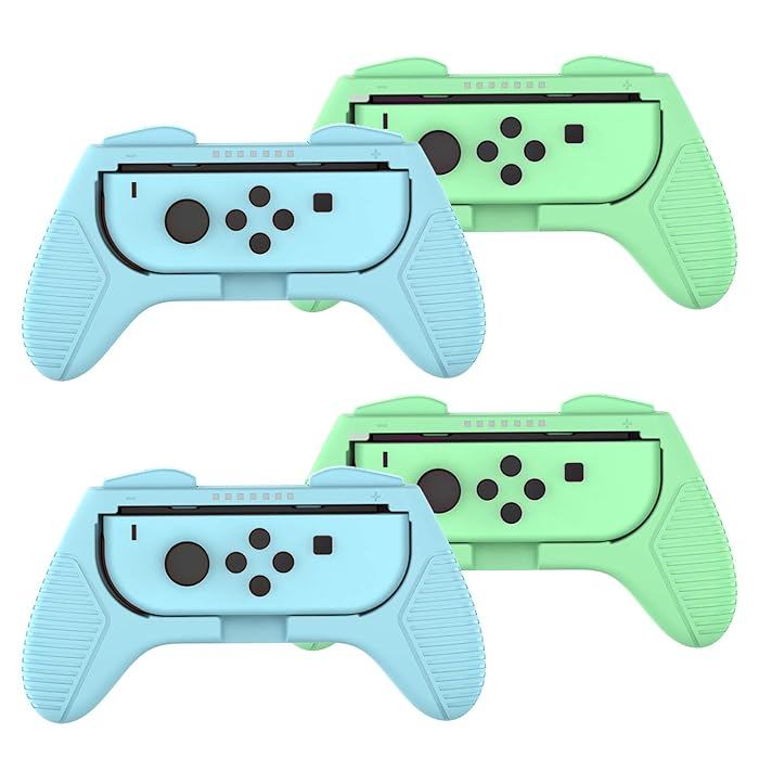 Buy Grips for Nintendo Switch Joy Con, Animal Crossing Joycon Grip for ...