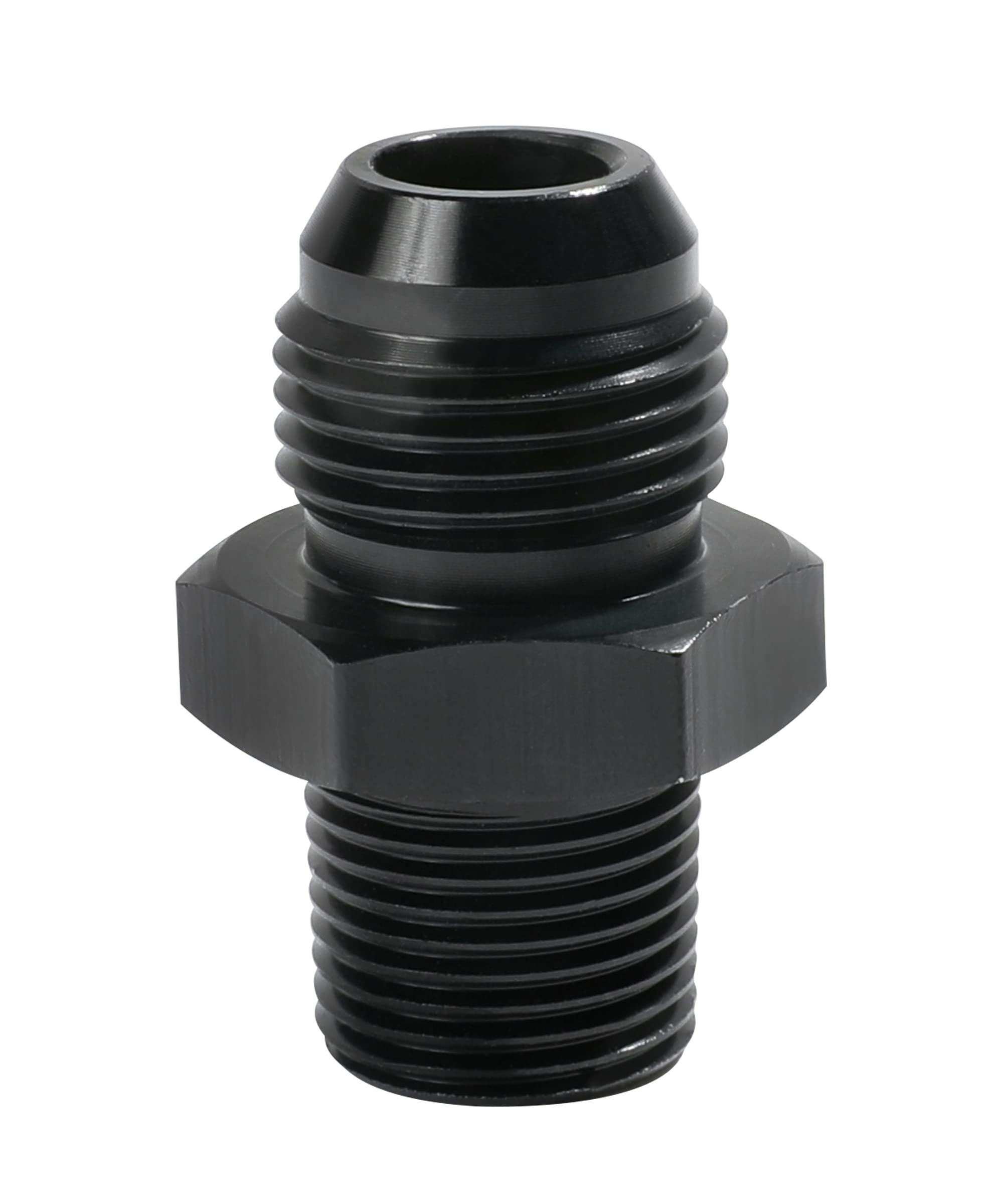 Amazon.com: AOCISKA Aluminum Adapter NPT Adapter,8AN Male Flare to 3/8 ...