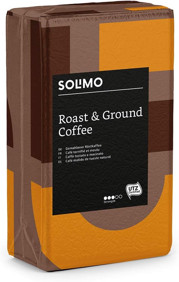 Amazon Brand - Solimo Ground Coffee Compatible with all use - UTZ ...