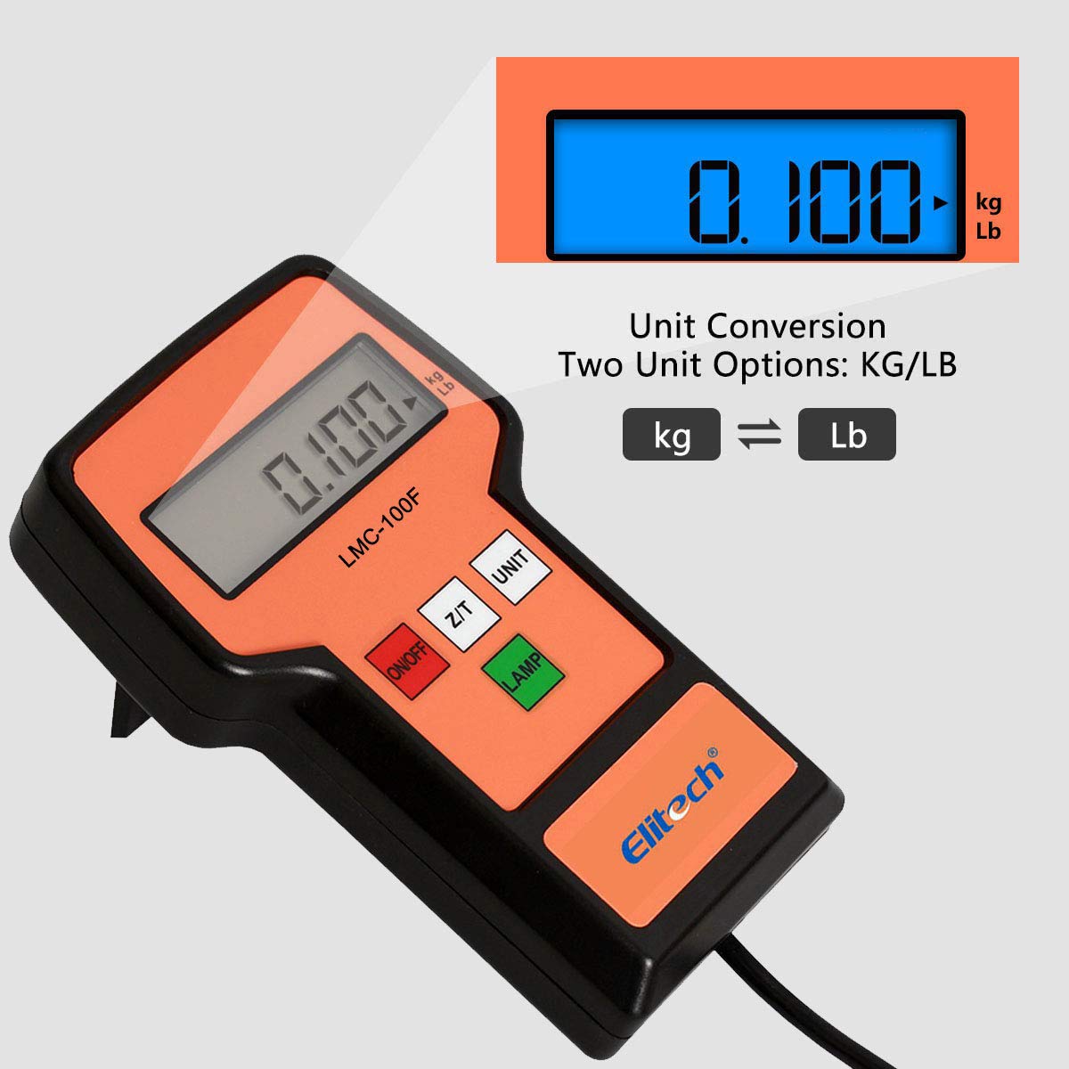 Elitech LMC-100F Báscula de p...B01M7UE6X0 | Encarguelo.com