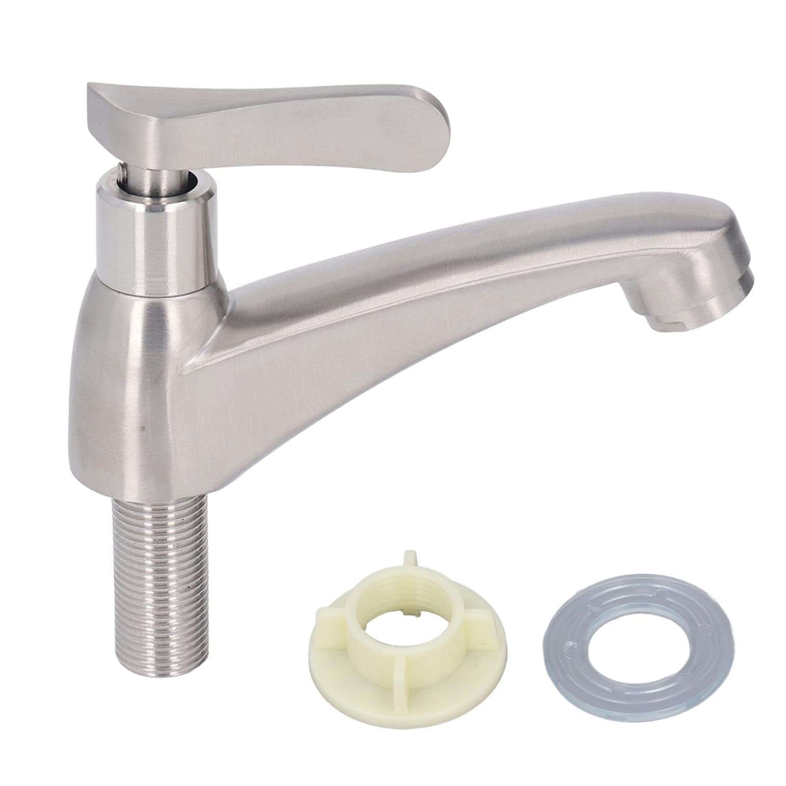 Cold Water Faucet Only, Vanity Faucets Sink Faucet Single Handle ...