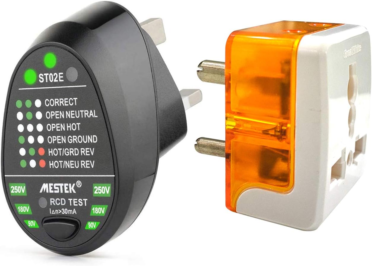 Amicismart Rcd Electric Socket, Automatic Neutral Live Earth Wire Wall ...