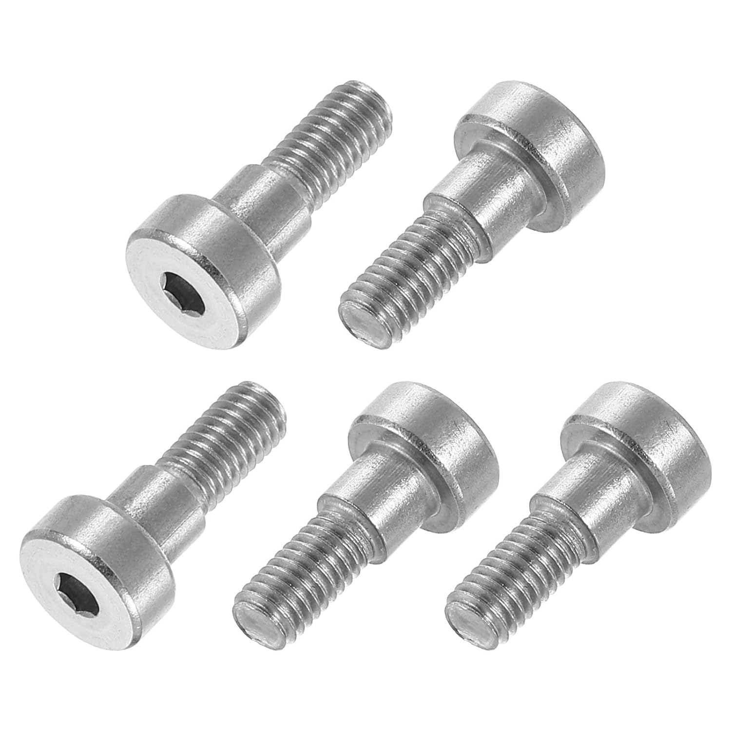 sourcing map 6Pcs 304 Stainless Steel Shoulder Bolt 6mm Shoulder Dia ...