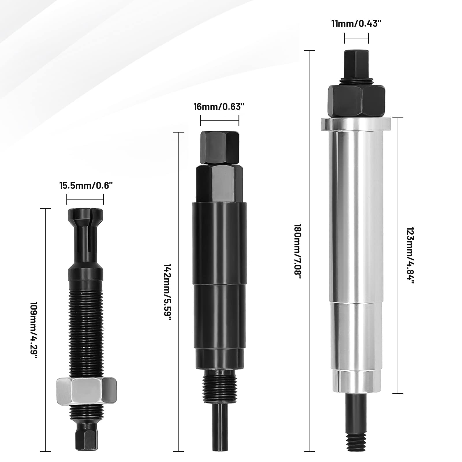 Endxedo 65700 Broken Spark Plug Remove Tool Spark Plug Extractor ...