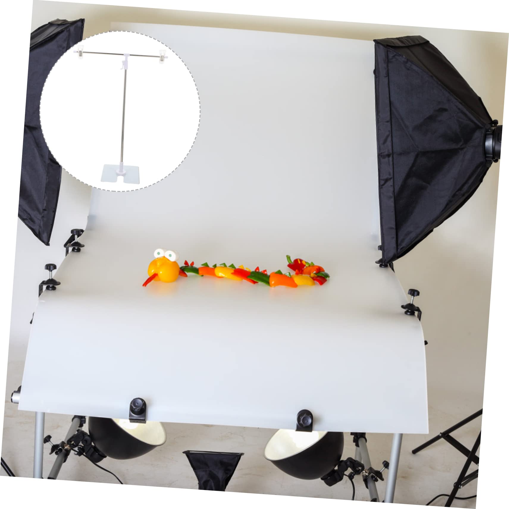 Parliky Adjustable Photography Backdrop Stand Mini Background Frame for ...