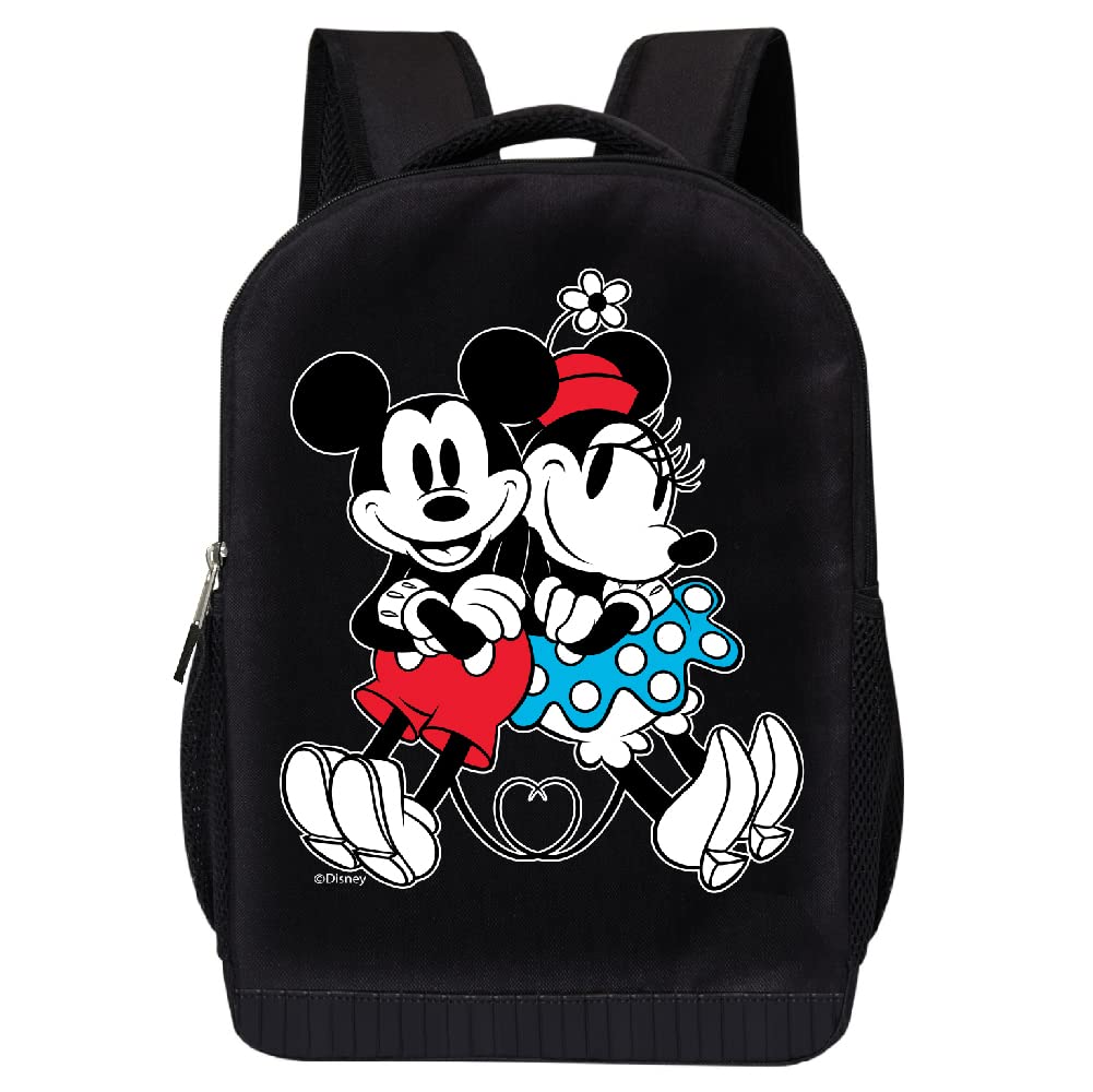 Amazon.com | Disney Minnie Mouse Black Backpack for Women and Kids - 17 ...