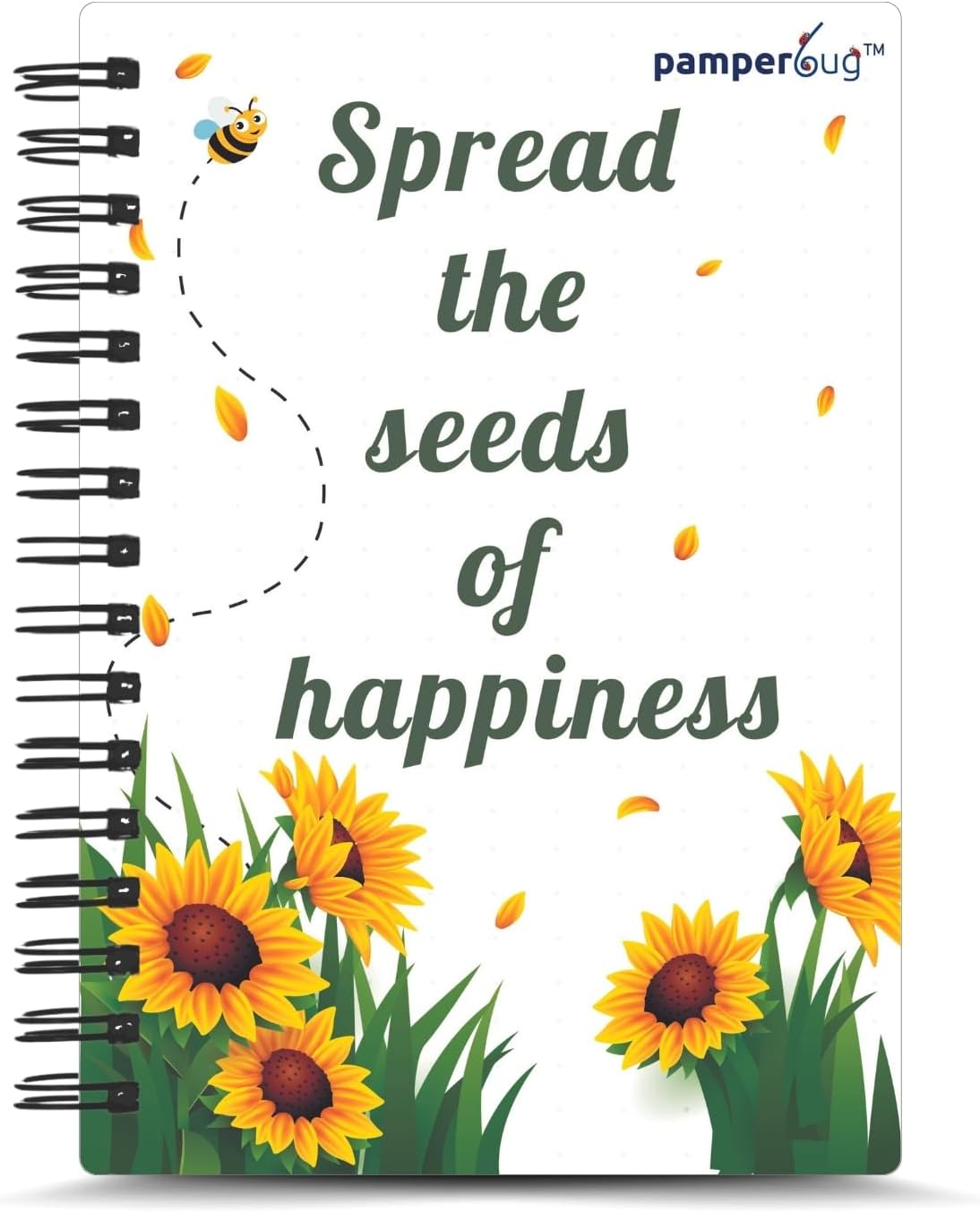 PAMPERBUG Weekly Gratitude Journal Diary, Mini Journal to Build a Habit ...