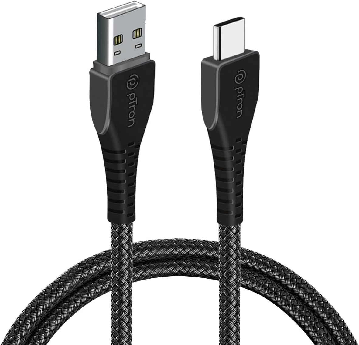 pTron Solero Braid 60W Type C to Type C Fast Charging Cable 1m for ...