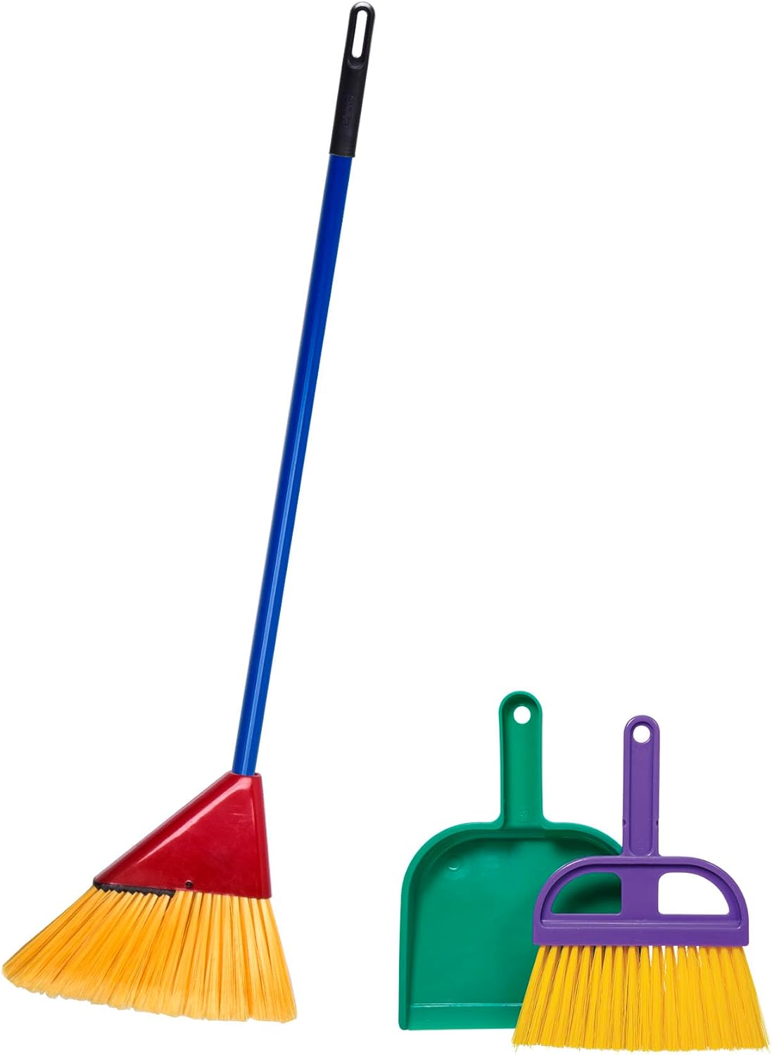 Amazon.com: Schylling Children's Broom Set - Kids Pretend Play Cleaning ...