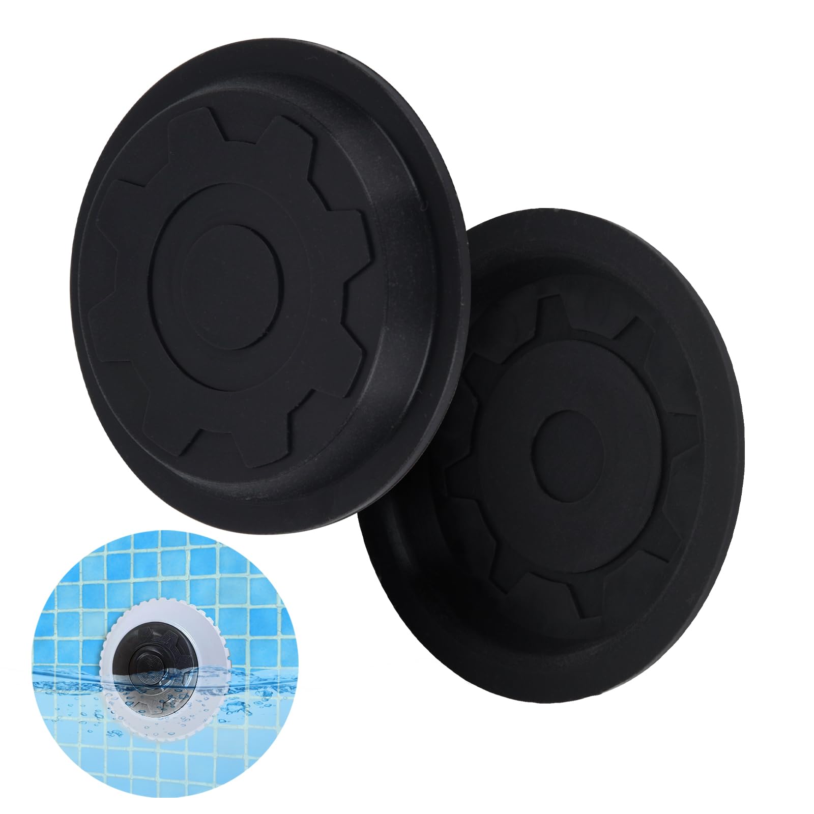 Amazon.com: 2pcs Pool Jet Plug,Bathtub Jet Covers,Suitable for H'ayward ...