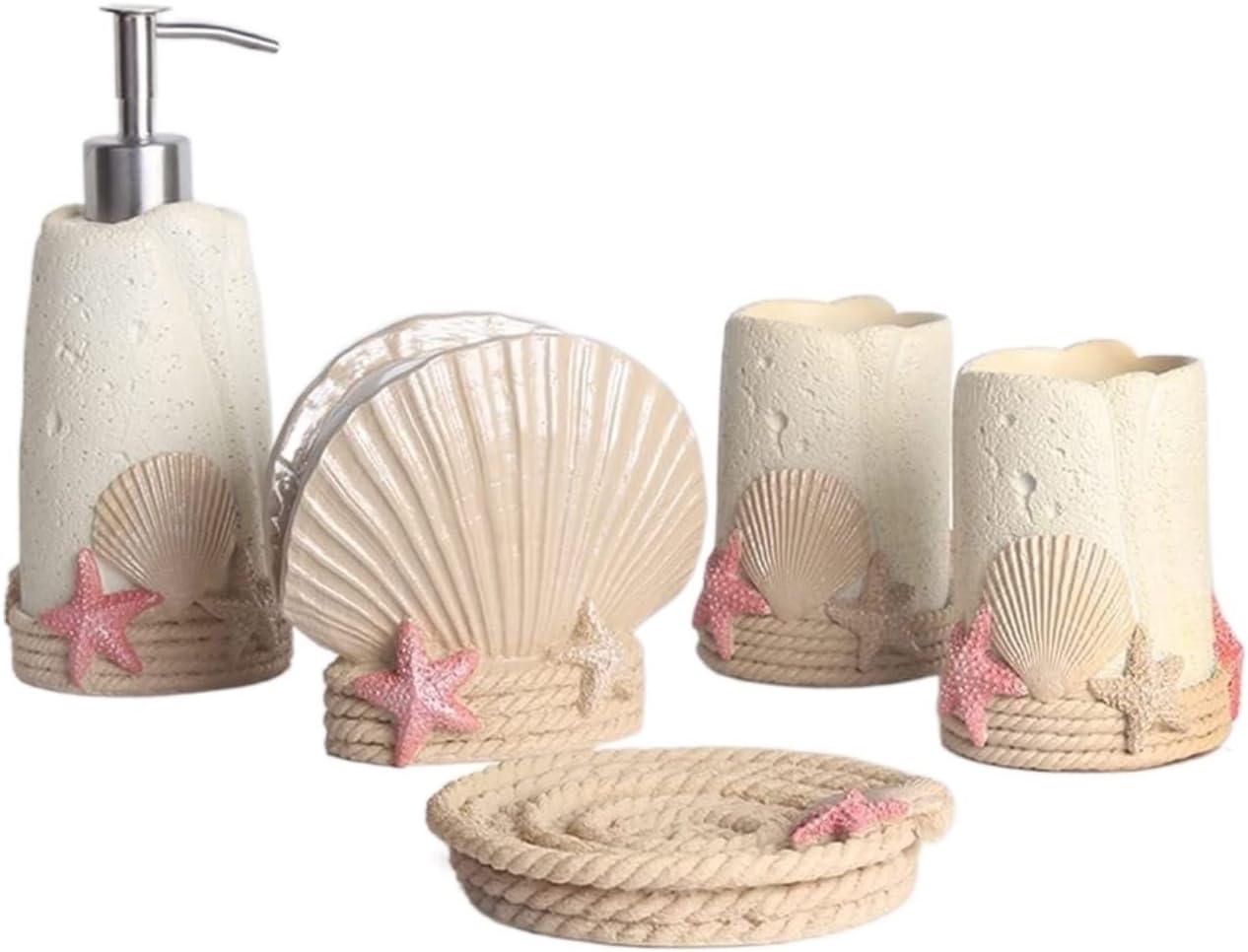 Amazon.com: Ryakos Bathroom Accessories Sets Bathroom Set Creative ...