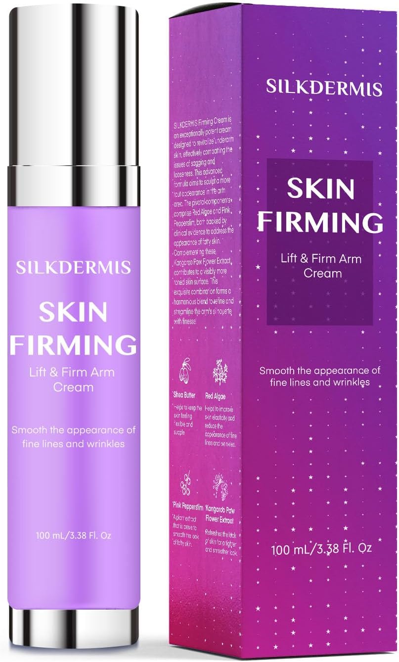 Amazon.com : SILKDERMIS B Flat Belly Firming Cream - Skin Tightening ...