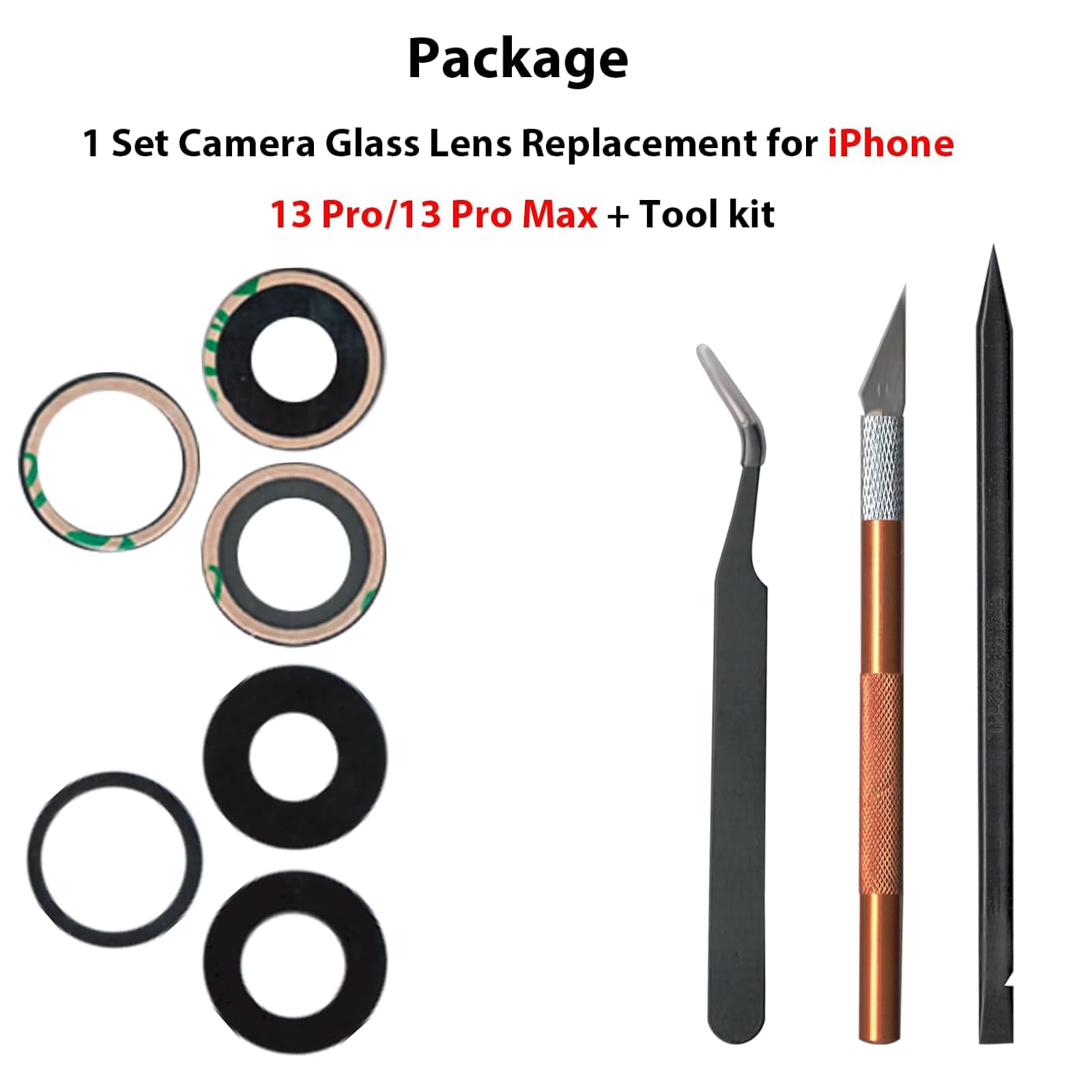 Iphone 13 Pro Max Camera Lens Replacement For IPhone 13 PRO OEM Rer ...