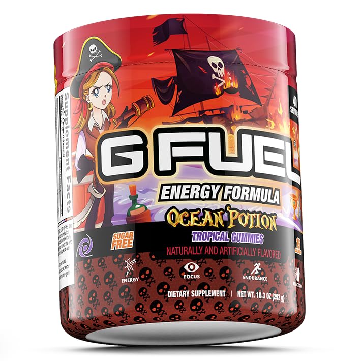 Snapklik.com : G Fuel Anime Remastered Energy Powder, Sugar Free, Clean ...