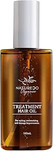 Amazon | NATURECO オーガニック ヘアオイル 100ml ノンシリコン 約2カ月分 洗い流さないトリートメント スタイリング 無添加 くせ毛 しっとり 濡れ髪 (ヘアオイル ...