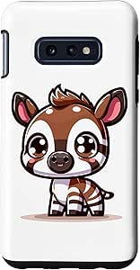 Amazon.com: Galaxy S10e Adorable Cute Japanese Kawaii Chibi Okapi Case ...