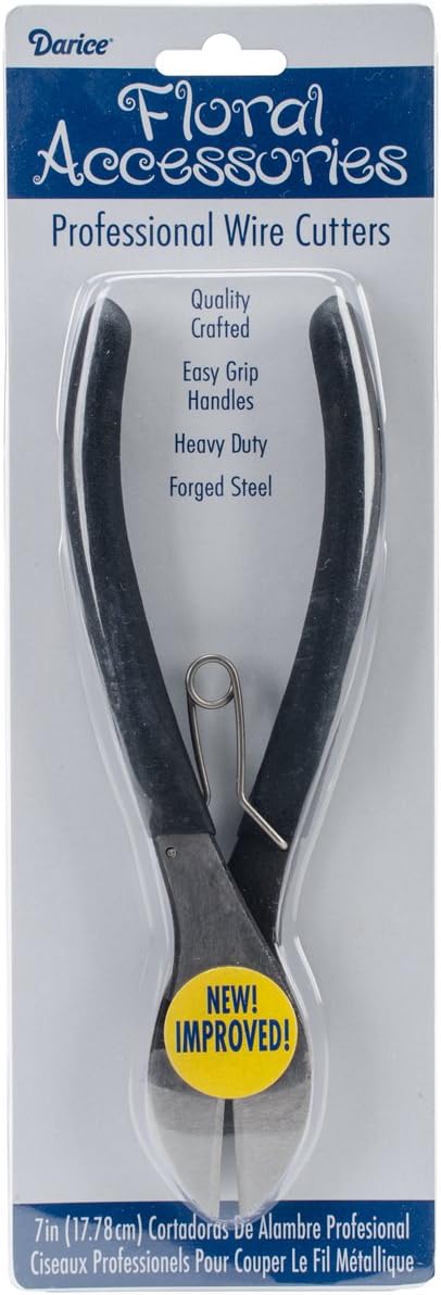 Amazon.com: Darice 35839 Heavy-Duty Spring Action Wire Cutter 7 ...