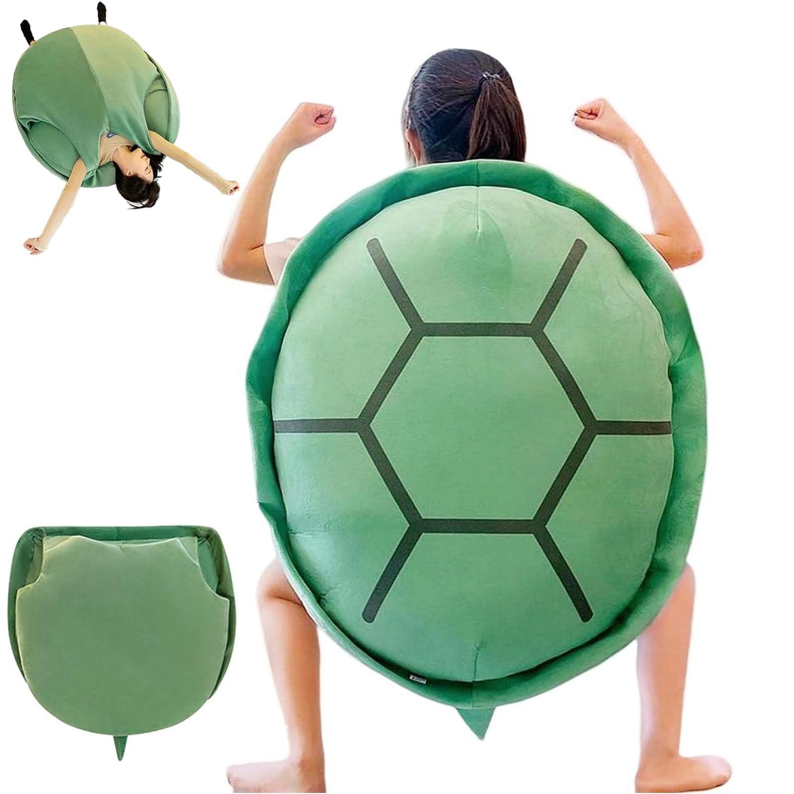 Amazon.com: Ksgolif Wearable Turtle Shell Pillows,40In Tortoise Plush ...