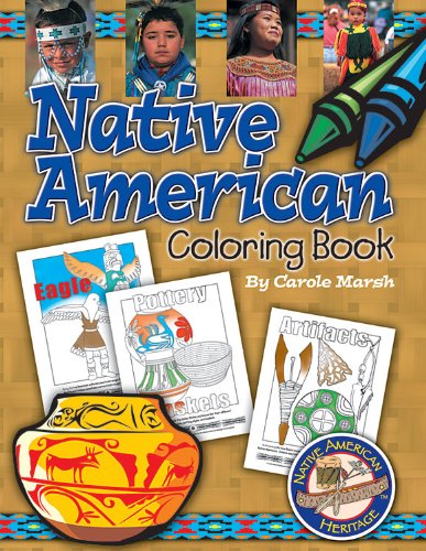 Native American Heritage Coloring Book: Marsh, Carol: 9780635023988 ...