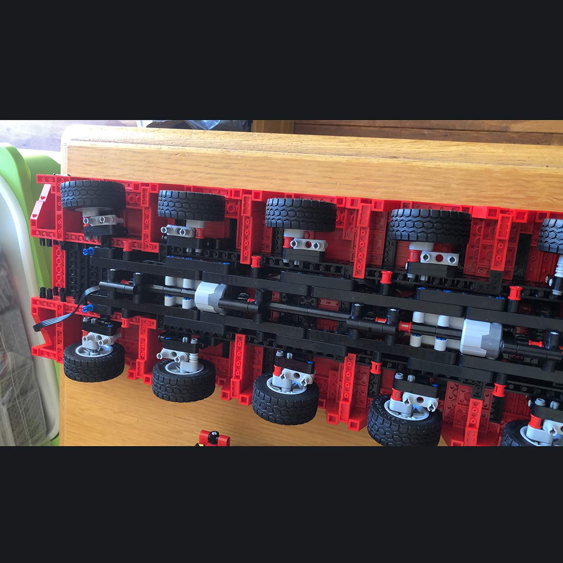 PEXL Technic Truck with Trailer Building Blocks Set, RC M-B Arocs Truck ...