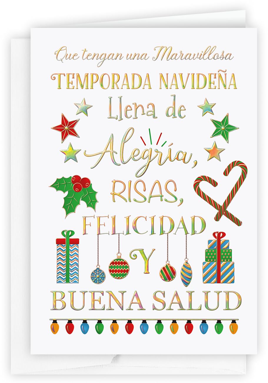 Christmas Quotes For Cards In Spanish Amazon.com : Greeting Card A Mi