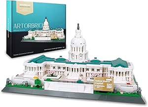 Amazon.com: ArtorBricks Architectural United States Capitol Building ...