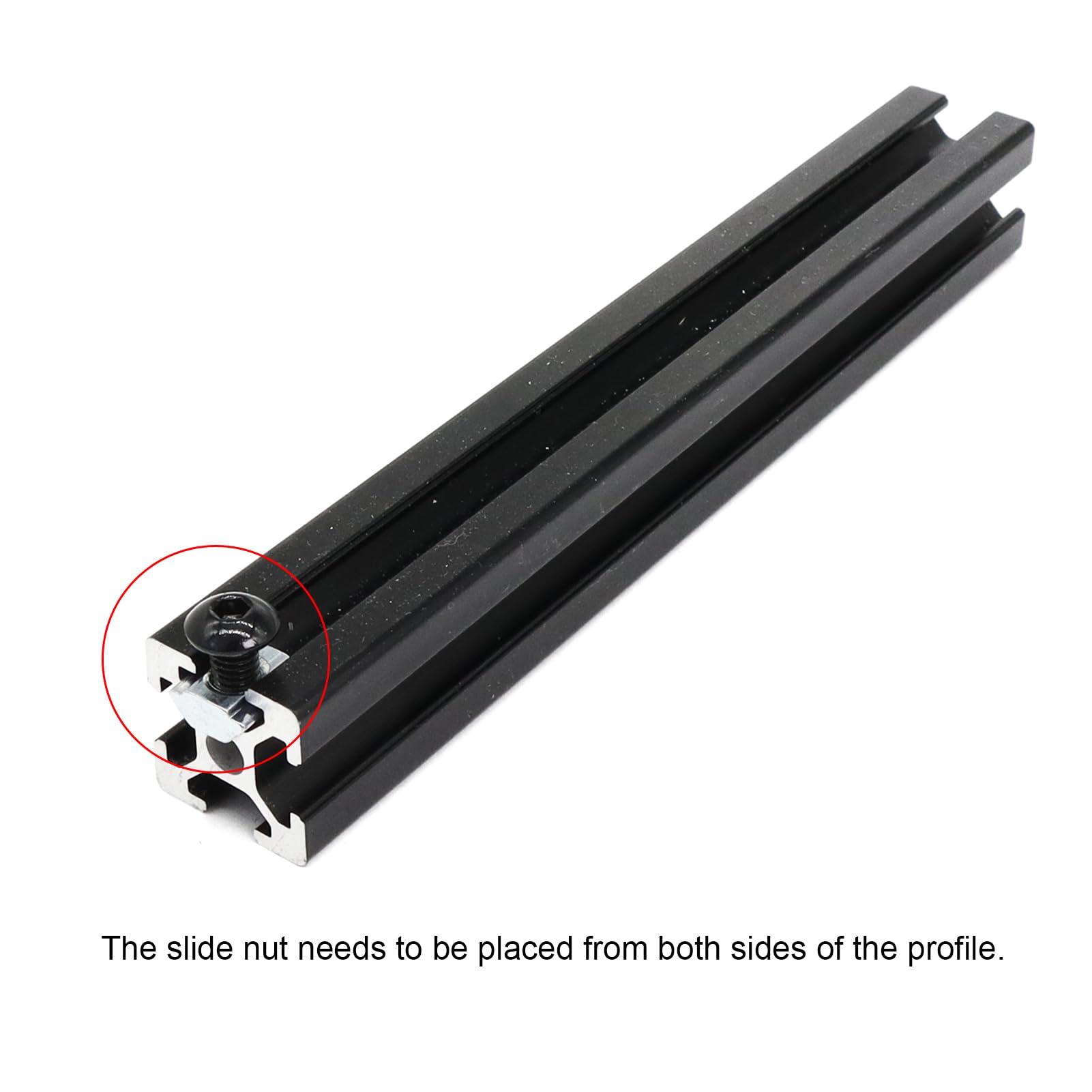 Snapklik.com : 120pcs 20 Series M5 Aluminum Extrusion Profile M5 T ...