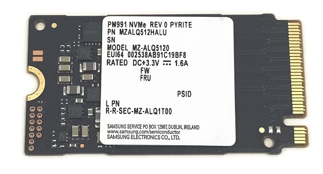  SAMSUNG 512GB M 2 SSD NVMe 2242 Sushitai mx