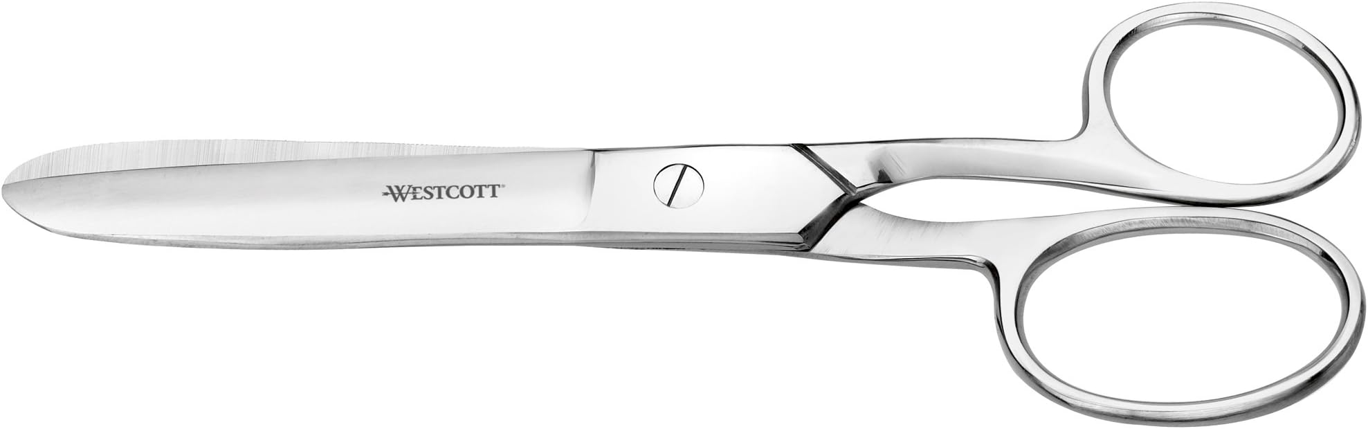 Westcott 7 inch Steel Scissor - Silver : Amazon.co.uk: Stationery ...