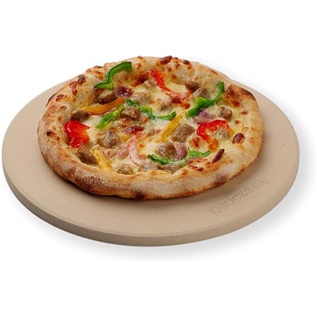 VonShef Pizza Stone Set, Pizza Accessories Set for Oven & Grill ...