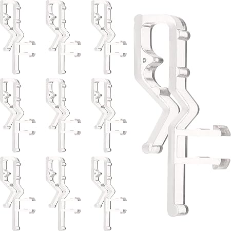 Amazon.com: Valance Clips for Blinds, 20 Pieces Blind Clips 1.8 Inch ...