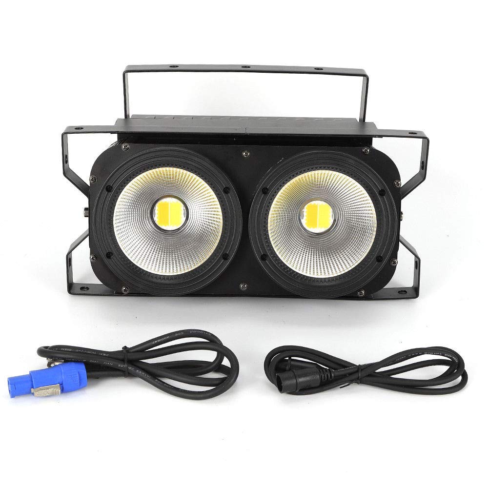 Buy TFCFL 200W LED COB PAR Blinder Light Warm White Audience Stage COB ...