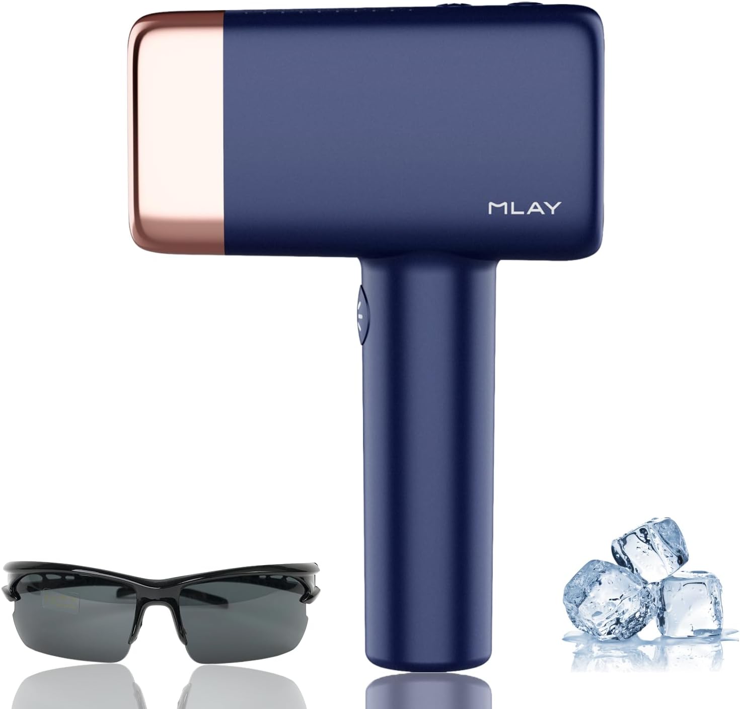 Amazon.com: MLAY IPL Hair Removal for Women/Men, 0.5s/flash, 17J High ...