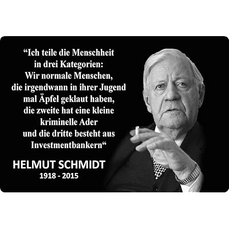 Blechschild 20x30cm gewölbt Wer Visionen hat Zitat Helmut Schmidt ...