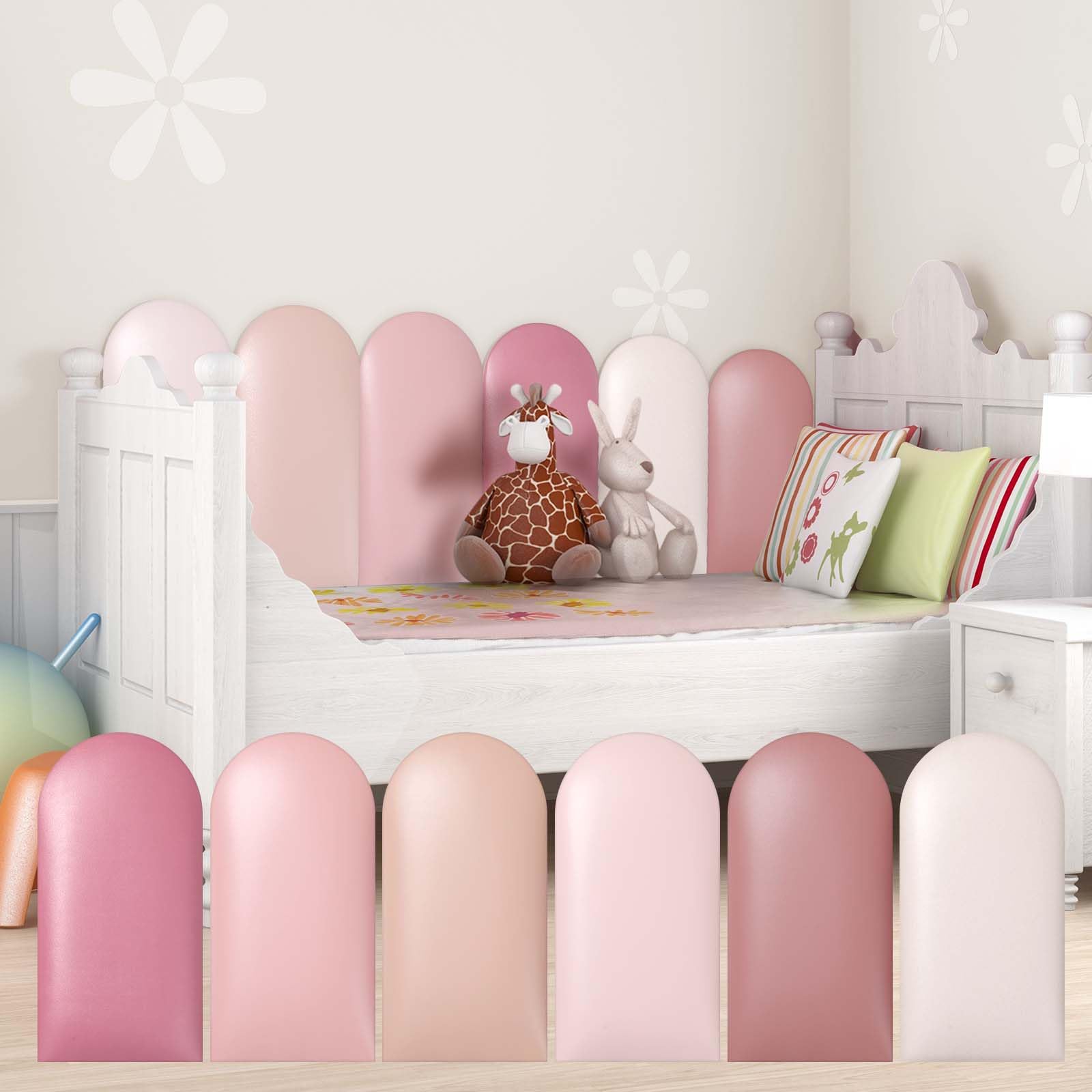 Amazon.com : Jetec 4 Pcs Wall Padding for Kids with Autism Playroom ...