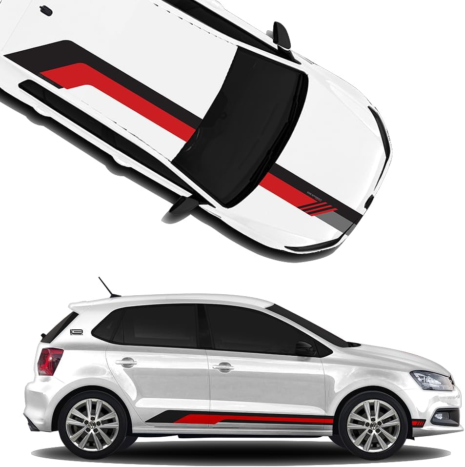 IDE Autoworks | Street Edition Decal Made for VW Polo | Colour - Candy ...