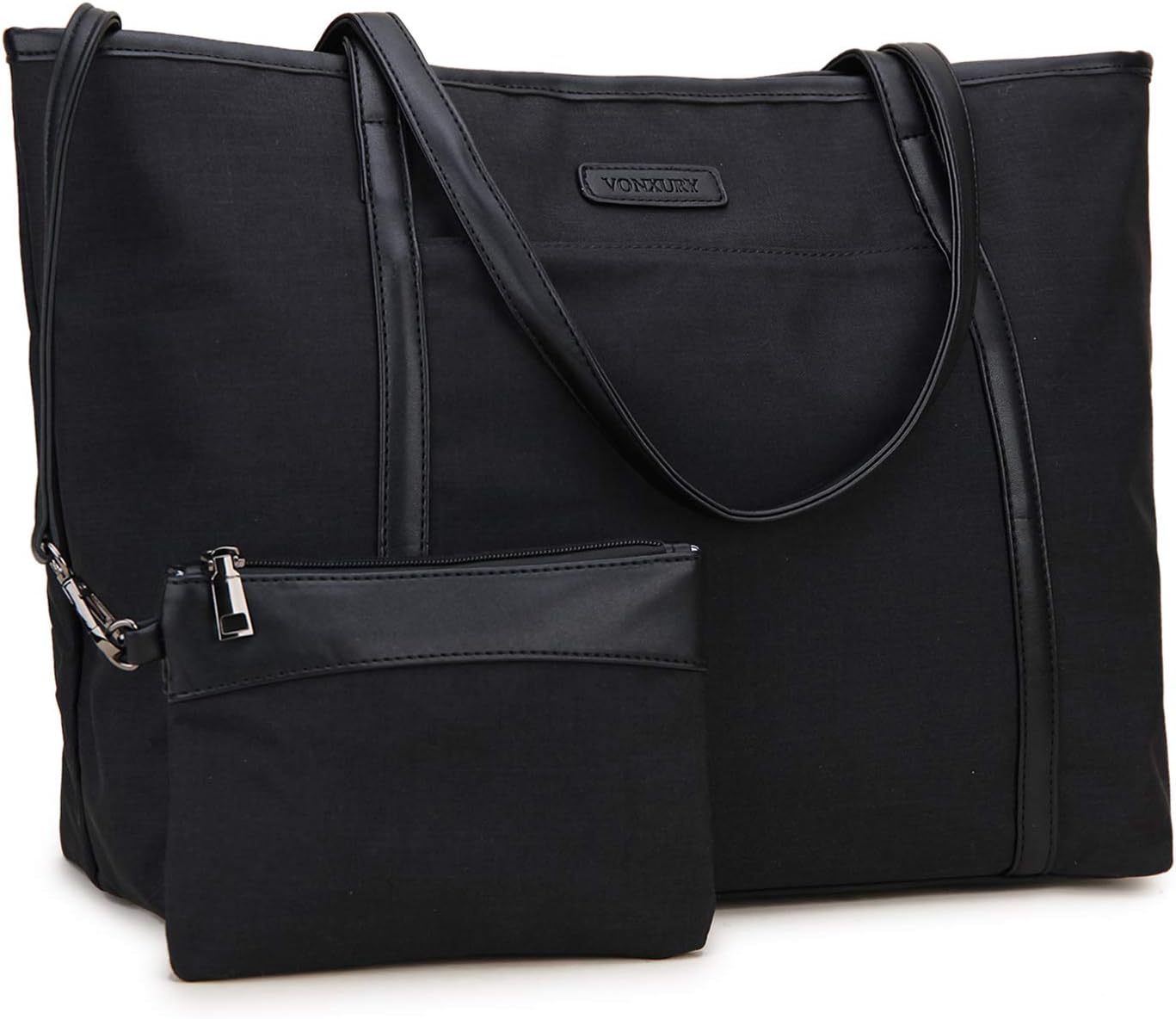 NUBILY Laptop Bag for Women Waterproof Lightweight Leather 15.6 Inch ...