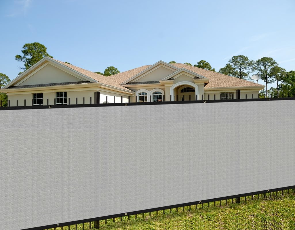 Amazon.com : Coarbor 6'x12' Privacy Fence Screen Heavy Duty Windscreen ...
