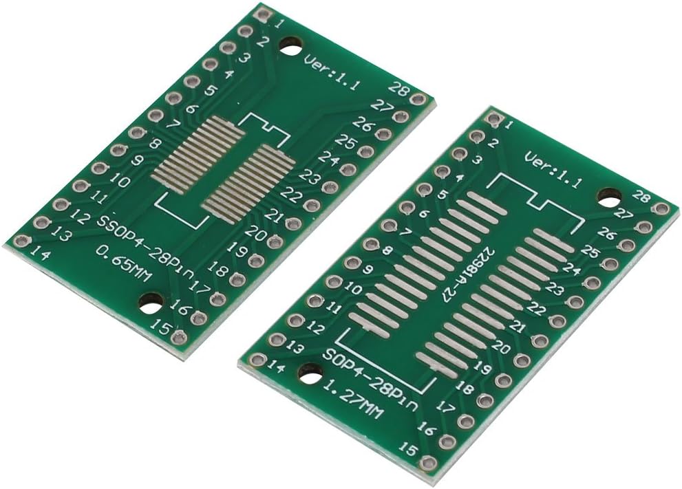 Amazon.com: Aexit 2Pcs Prototyping Prototyping Boards Double Side PCB ...