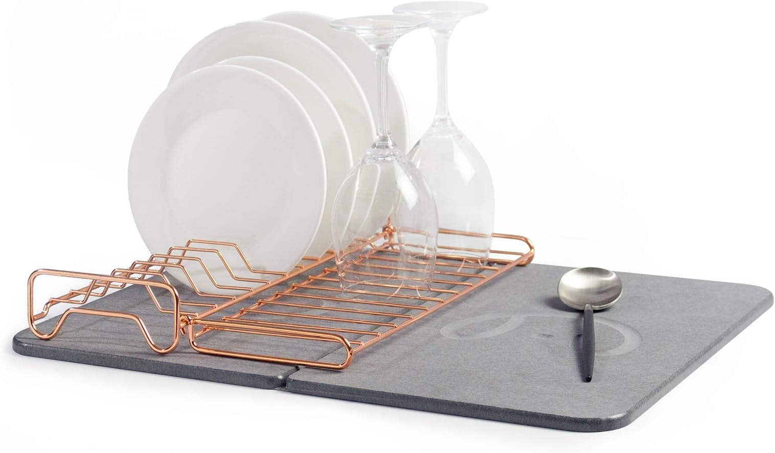Amazon.com: Stone Dish Drying Mat for Kitchen Counter | Quick Drying ...