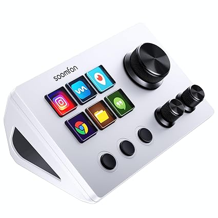 Amazon.com: SOOMFON Stream Controller SE Stream Control Deck with 6 ...