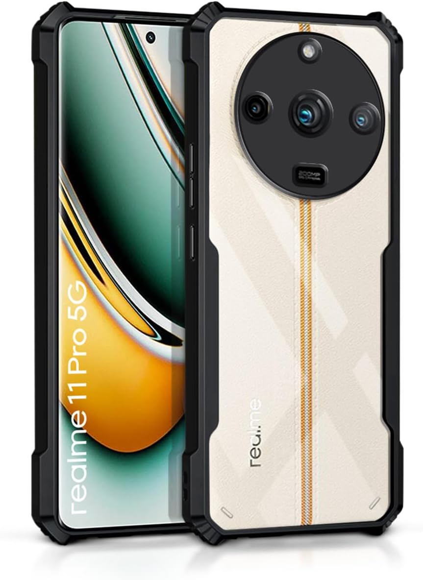 HELLO ZONE Exclusive Matte Finish Soft Back Case Cover for Realme 11 ...