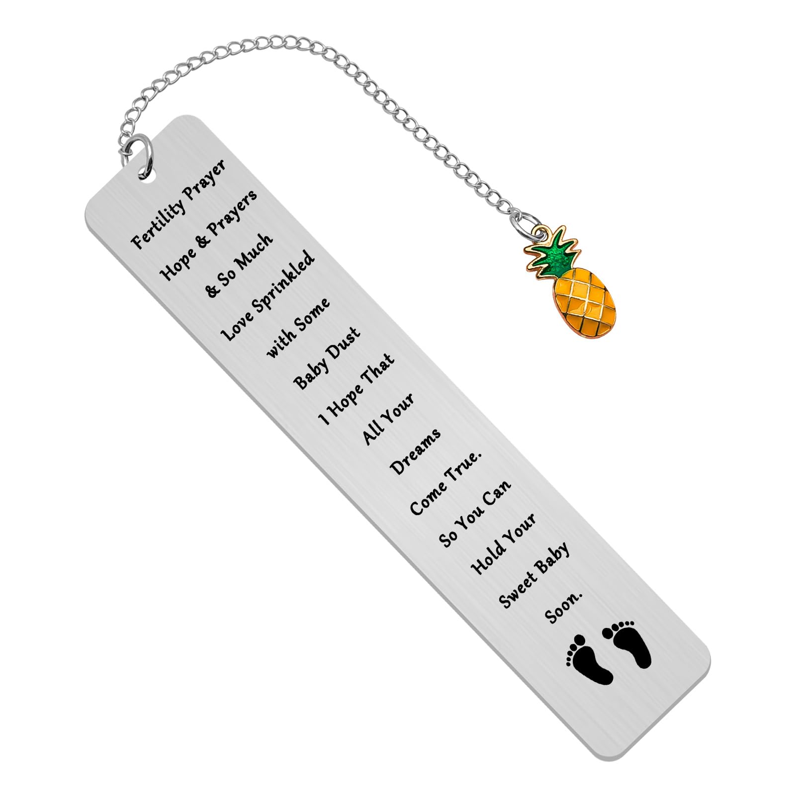 Amazon.com: IVF Infertility Gift Bookmark IVF Pineapple Gift Fertility ...