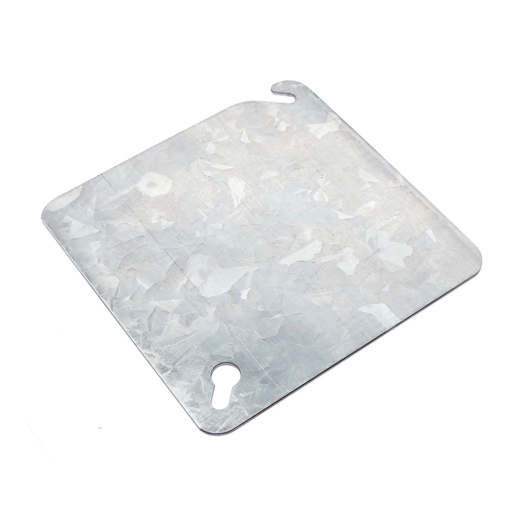 Snapklik.com : Aiwaiufu 4 Inch Metal Square Electrical Box Cover Plate