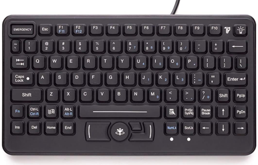 Amazon.com: iKey SL-86-911-FSR-USB Industrial Backlit Keyboard with ...
